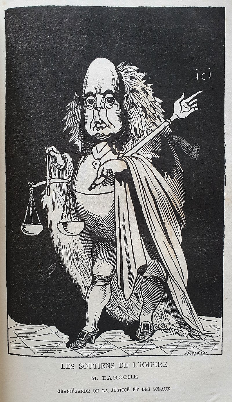 Cimetière du Père Lachaise - APPL - BAROCHE Pierre Jules (1802-1871)