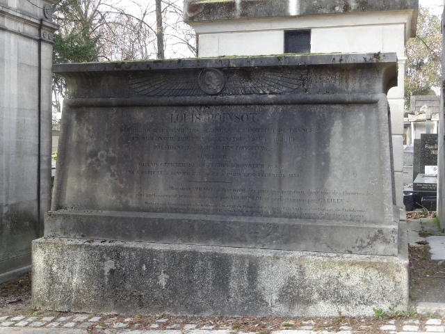 Cimetière du Père Lachaise - APPL - POINSOT Louis (1777-1859)