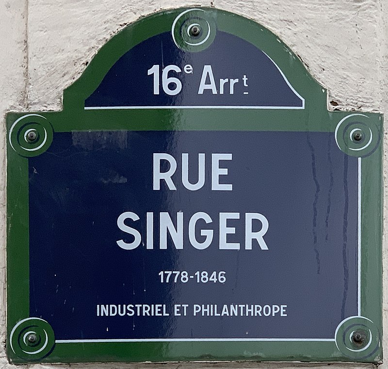 Cimetière du Père Lachaise - APPL - SINGER David (1778-1846)
