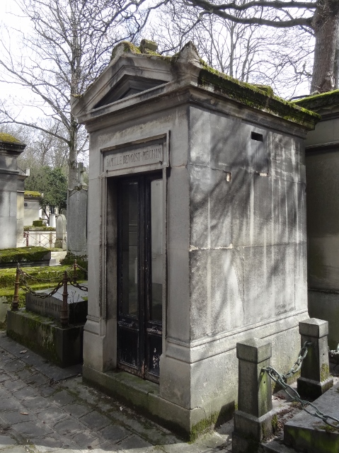 Cimetière du Père Lachaise - APPL - BENOIST MECHIN Gabriel, baron (1854 ...