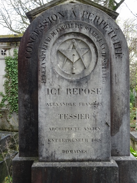 Cimetière du Père Lachaise - APPL - TESSIER Alexandre François (x-1839)