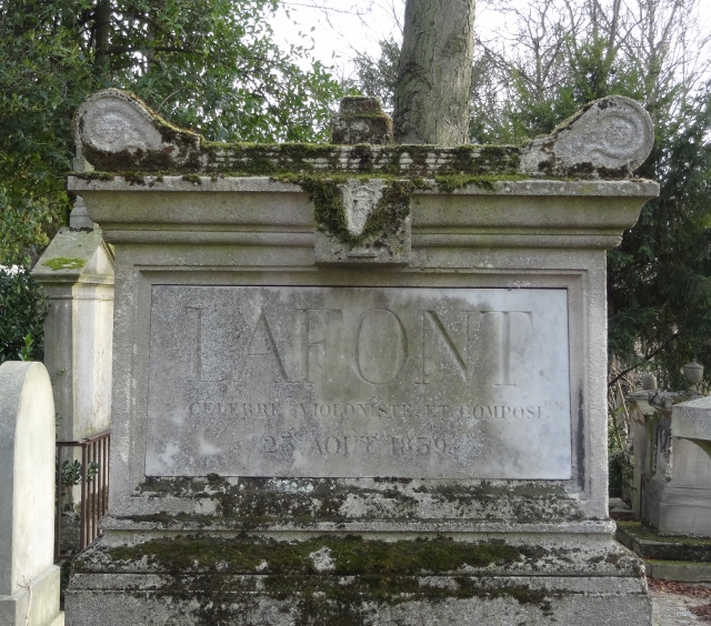 Cimetière du Père Lachaise - APPL - LAFONT Charles Philippe (1781-1839)