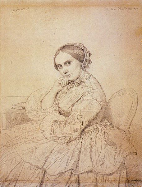 Cimetière du Père Lachaise - APPL - INGRES Delphine, née RAMEL (1808-1887)
