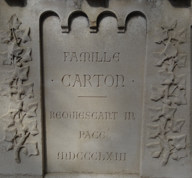 Cimetière du Père Lachaise - APPL - TISSIER Victor (1855-1915)