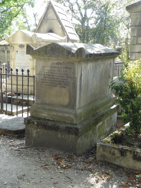 Cimetière du Père Lachaise - APPL - RANDON Charles Joseph, comte de ...
