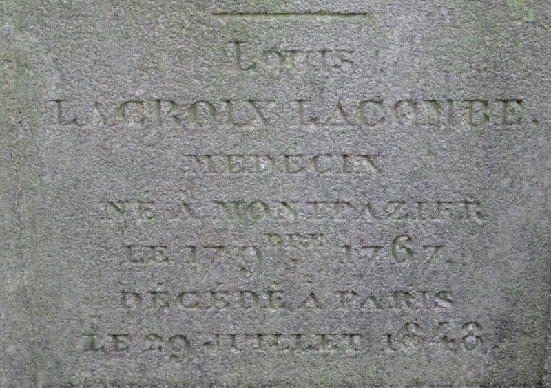 Cimetière du Père Lachaise - APPL - LACROIX Jean (1766-1854)