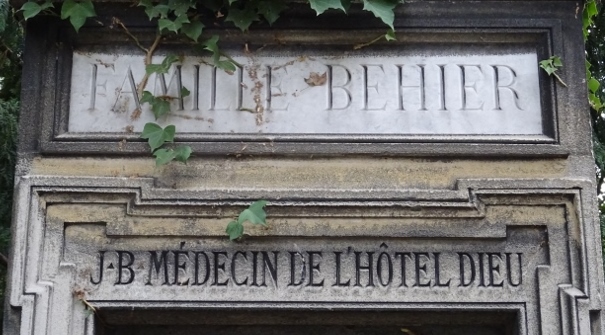 Cimetière du Père Lachaise - APPL - BEHIER Louis Jules (1813-1876)