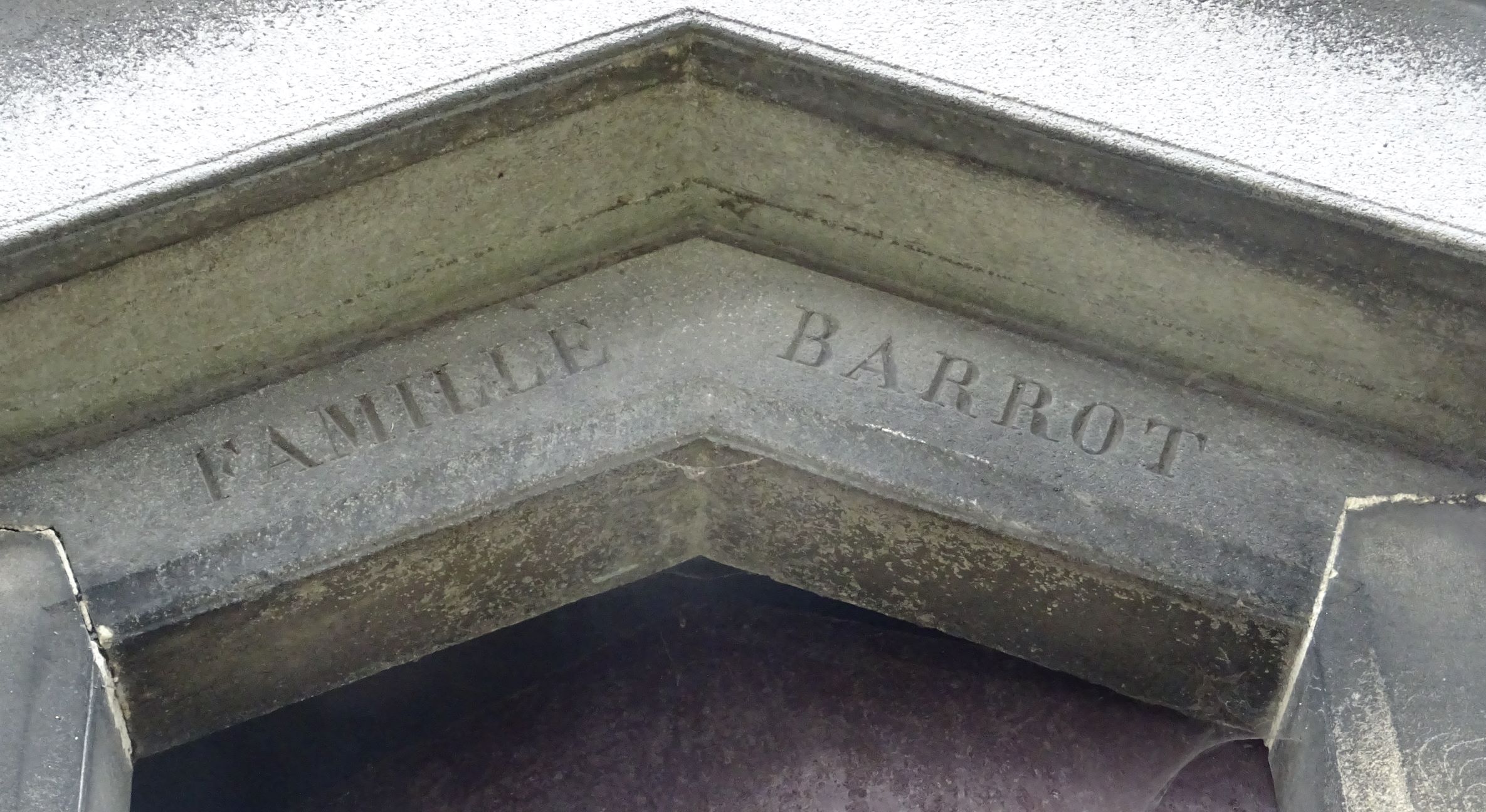 Cimetière du Père Lachaise - APPL - BARROT Théodore Adolphe (1803-1870)