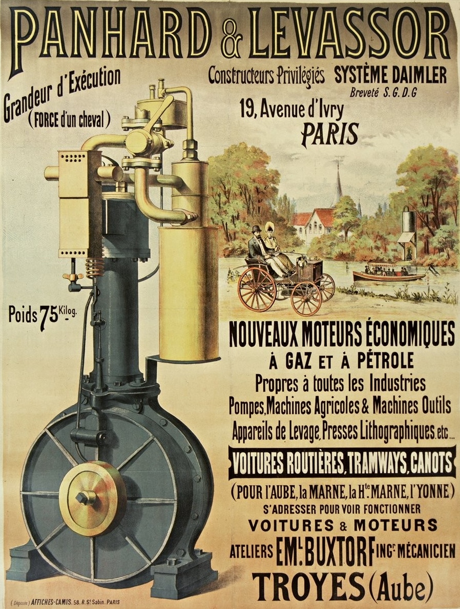 Cimetière du Père Lachaise - APPL - PANHARD Louis François René (1841-1908)