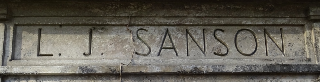 Cimetière du Père Lachaise - APPL - SANSON Louis Joseph (1790-1841)