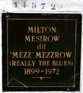 Cimetière du Père Lachaise - APPL - MEZZROW, Milton MESIROW, dit Mezz ...