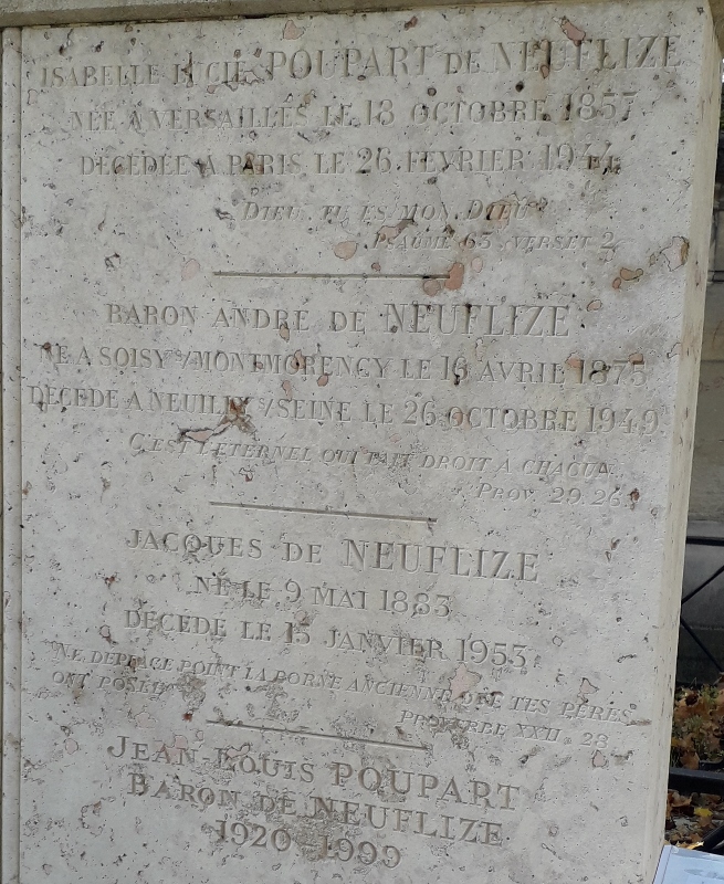 Cimetière du Père Lachaise - APPL - ANDRE Edouard (1833-1894)