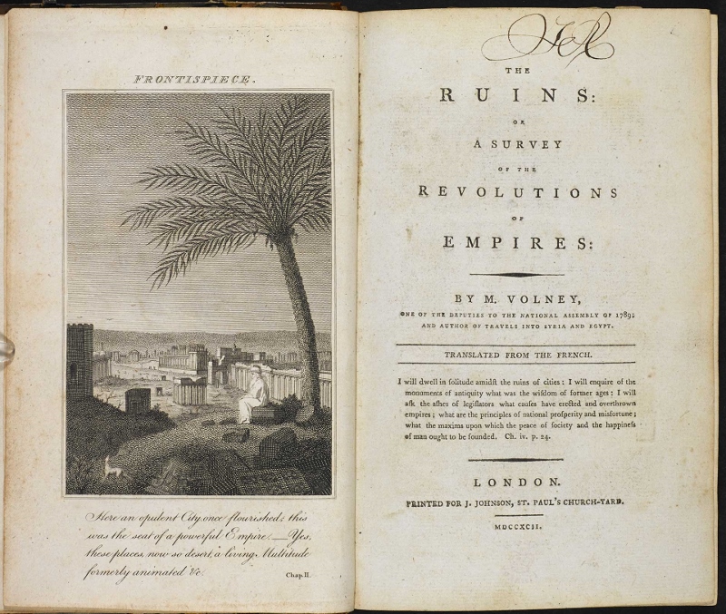 Cimetière du Père Lachaise - APPL - VOLNEY, Constantin François de ...