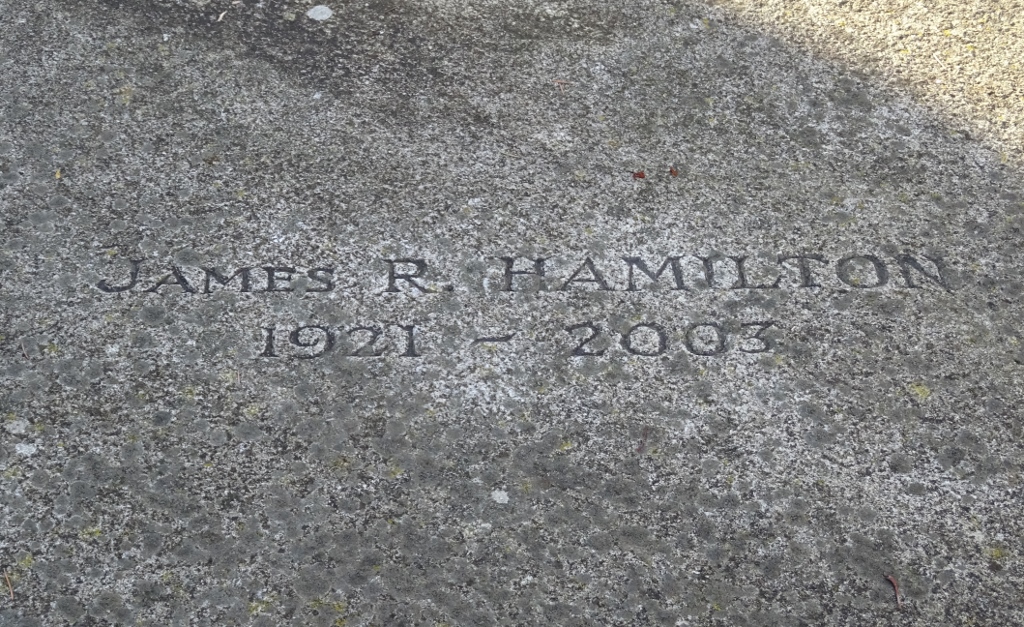 Cimetière du Père Lachaise - APPL - HAMILTON James Russell (1921-2003)