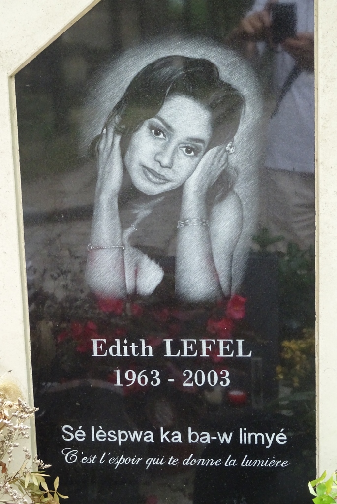 Cimetière du Père Lachaise - APPL - LEFEL Edith (1963-2003)
