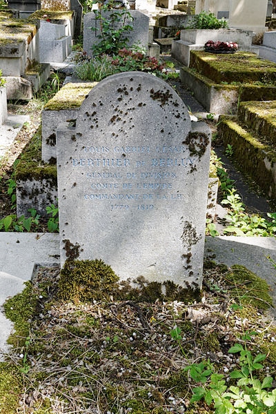 BERTHIER de BERLUY Louis Gabriel César, comte (1765-1819) - APPL