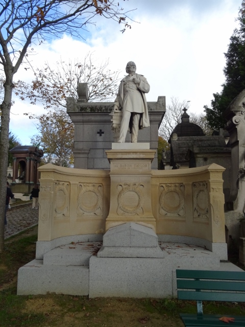 Cimetière du Père Lachaise - APPL - TAYLOR Isidore Justin Séverin ...