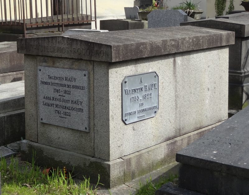 Cimetière du Père Lachaise - APPL - HAUY Valentin (1745-1822)