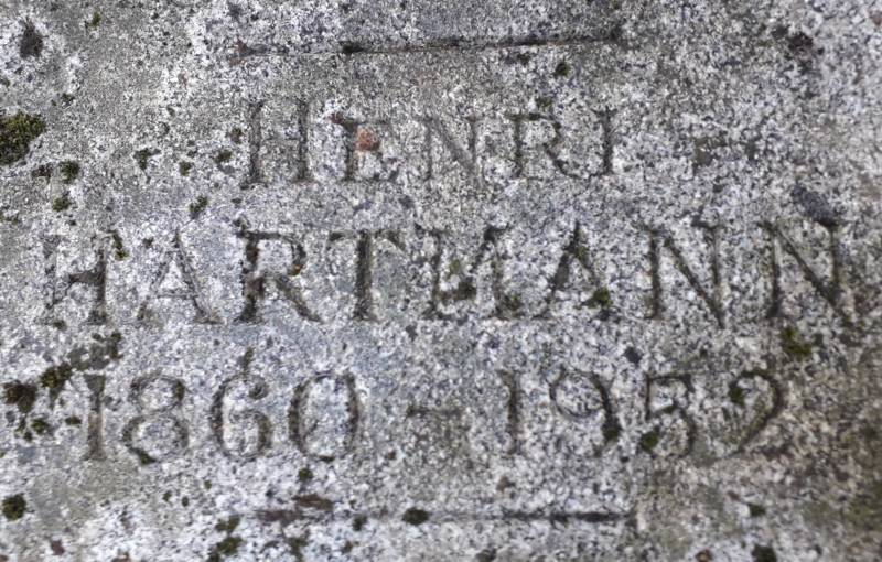 Cimetière du Père Lachaise - APPL - HARTMANN Henri (1860-1952)