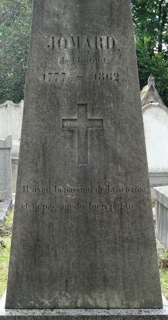Cimetière du Père Lachaise - APPL - JOMARD François Edmé (1777-1862)