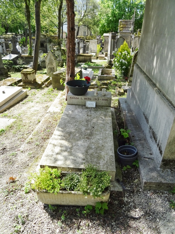 Cimetière du Père Lachaise - APPL - BERG Raïssa (1913-2006)