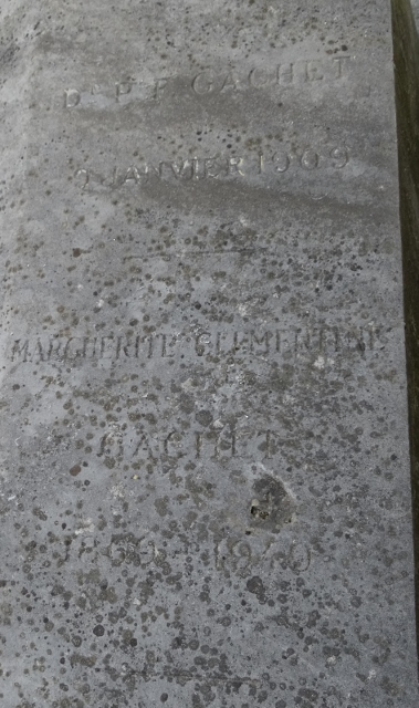 Cimetière du Père Lachaise - APPL - GACHET Paul Ferdinand (1828-1909)