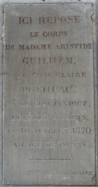 Cimetière du Père Lachaise - APPL - GUILHEM Louis Paul Achille (1808-1880)