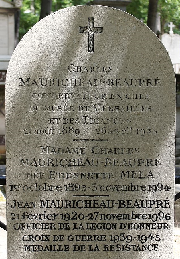 Cimetière du Père Lachaise - APPL - MAURICHEAU-BEAUPRE Jean (1920-1996)