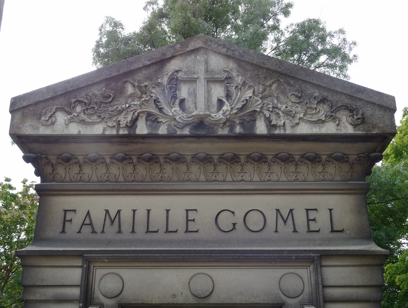 Cimetière du Père Lachaise - APPL - GOMEL Fernand Jacques Marie Samson ...
