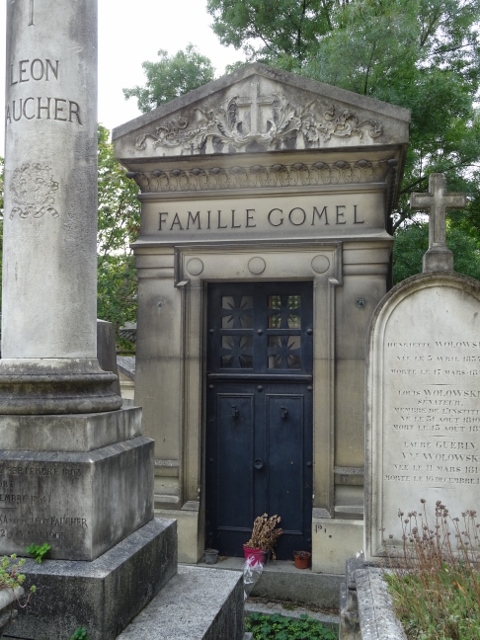 Cimetière du Père Lachaise - APPL - GOMEL Fernand Jacques Marie Samson ...