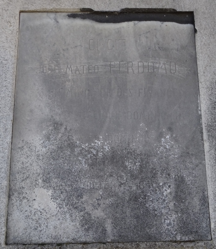 Cimetière du Père Lachaise - APPL - PERDOMO Jose Mateo (1814-1860)