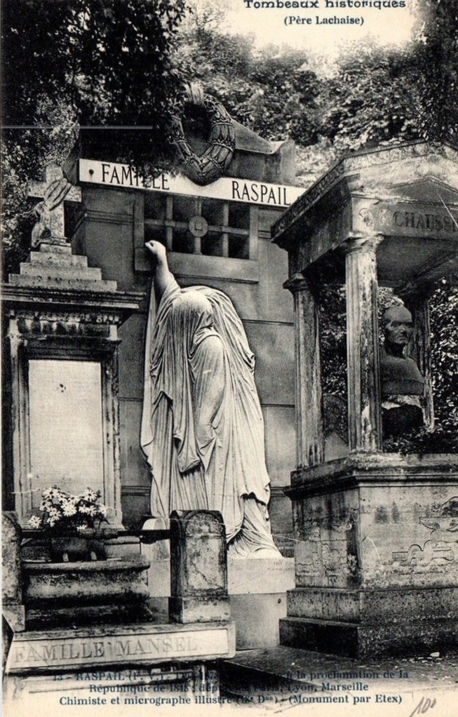 Cimetière du Père Lachaise - APPL - RASPAIL François Vincent Benjamin ...