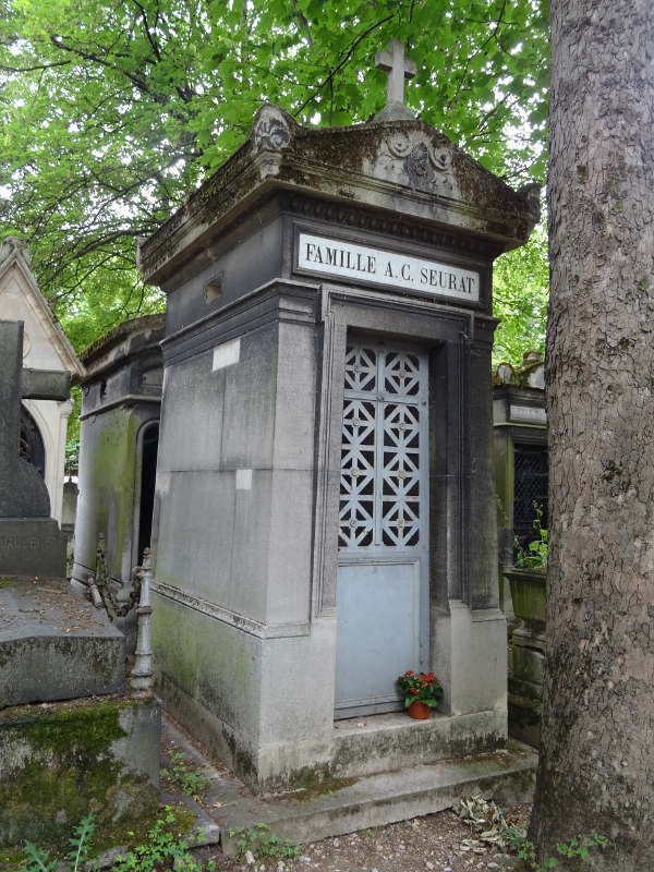 Cimetière du Père Lachaise - APPL - SEURAT Georges Pierre (1859-1891)
