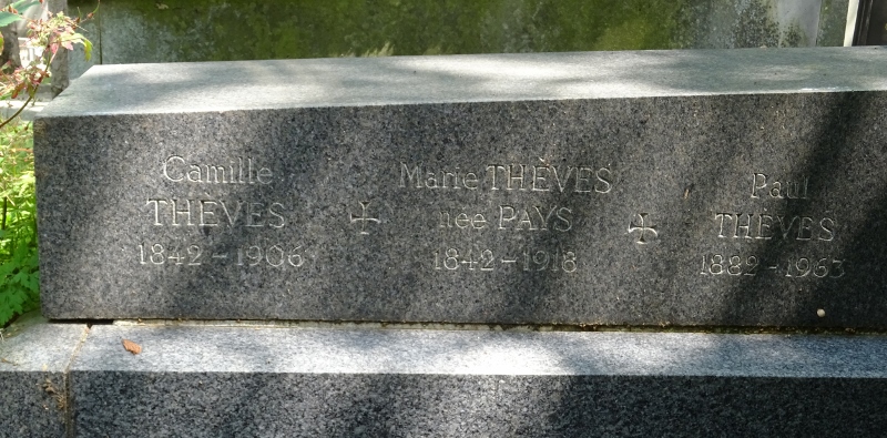 Cimetière du Père Lachaise - APPL - THEVES Paul (1882-1963),