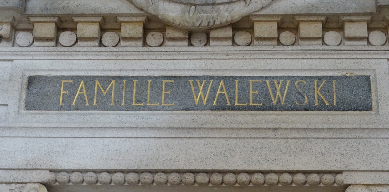Cimetière du Père Lachaise - APPL - WALEWSKI, Alexandre Florian Joseph ...