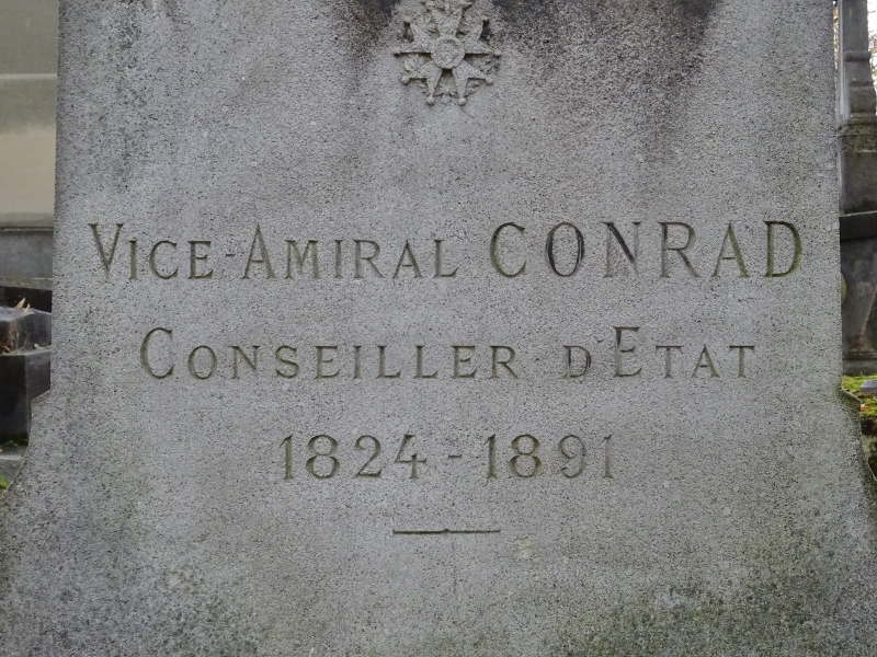 Cimetière du Père Lachaise - APPL - CONRAD Alfred (1824-1891)