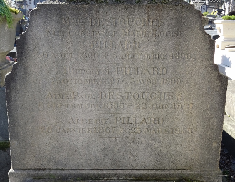 Cimetière du Père Lachaise - APPL - PILLARD Jean (1914-1989)