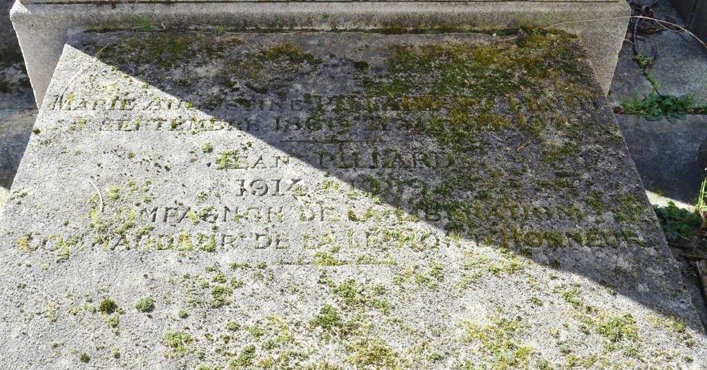 Cimetière du Père Lachaise - APPL - PILLARD Jean (1914-1989)
