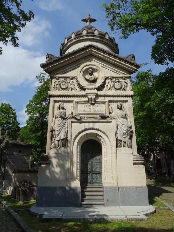 Cimetière du Père Lachaise - APPL - MENIER Emile Justin (1826-1881)