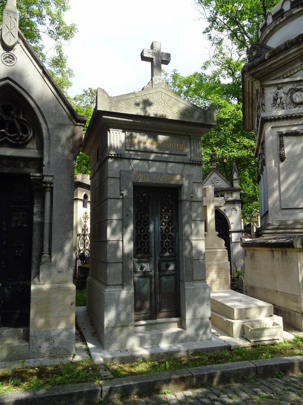 Cimetière du Père Lachaise - APPL - TOUTAIN Alexandre Auguste (1839-1897)