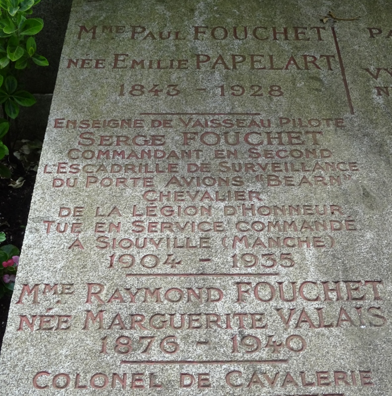 Cimetière du Père Lachaise - APPL - FOUCHET Christian (1911-1974)