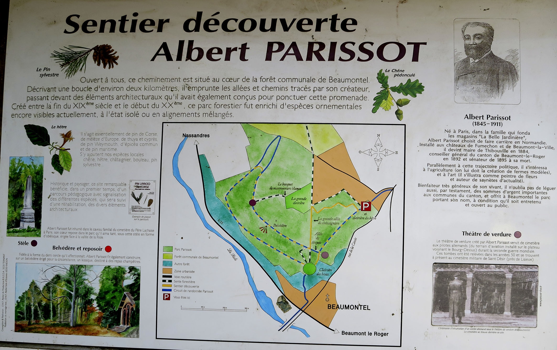 Cimetière du Père Lachaise - APPL - PARISSOT Albert (1845-1911)