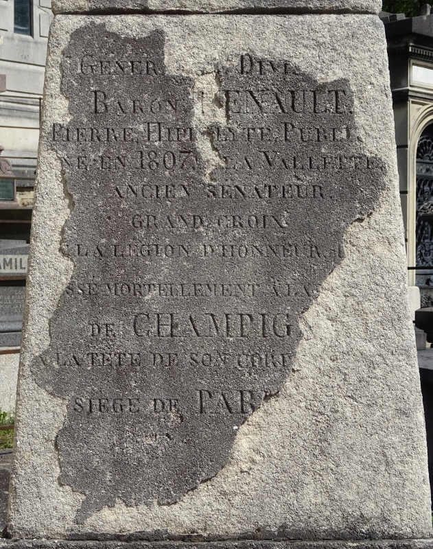 Cimetière du Père Lachaise - APPL - RENAULT Pierre Hippolyte Publius ...