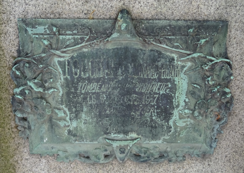 Cimetière du Père Lachaise - APPL - CARON Blanche, née FOUCHARD (1861-1914)