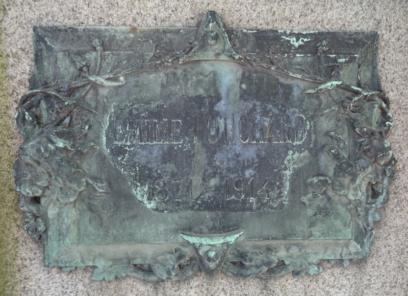 Cimetière du Père Lachaise - APPL - CARON Blanche, née FOUCHARD (1861-1914)