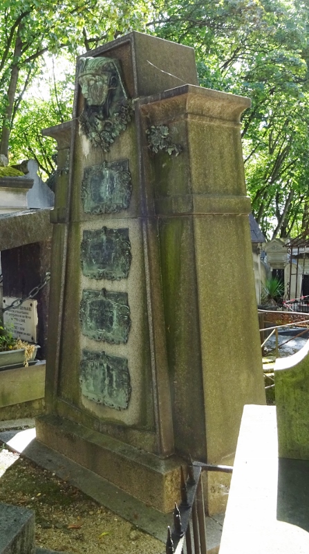 Cimetière du Père Lachaise - APPL - CARON Blanche, née FOUCHARD (1861-1914)