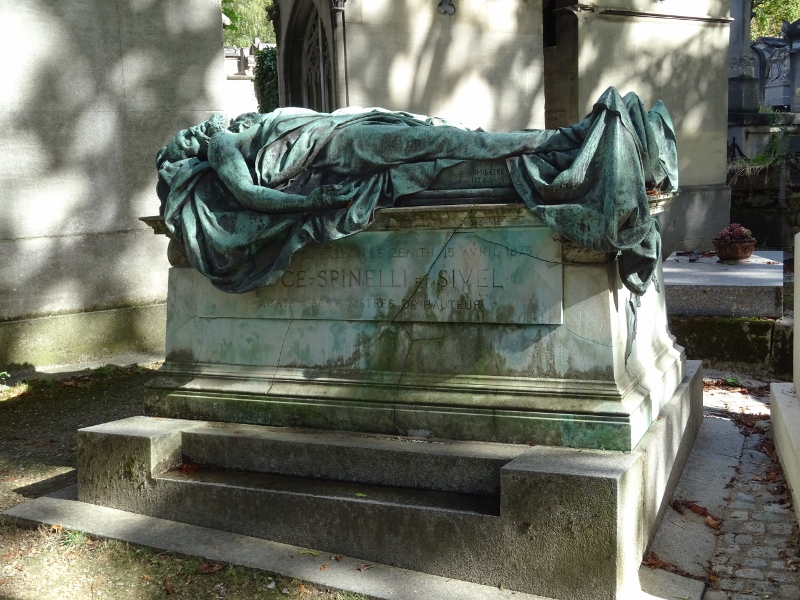 Cimetière du Père Lachaise - APPL - SIVEL Théodore Henri (1834-1875)