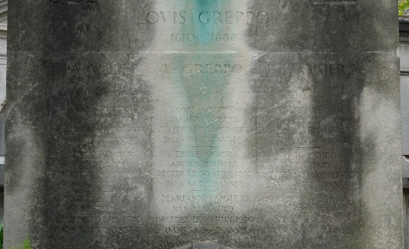 Cimetière du Père Lachaise - APPL - GREPPO Louis (1810-1888)