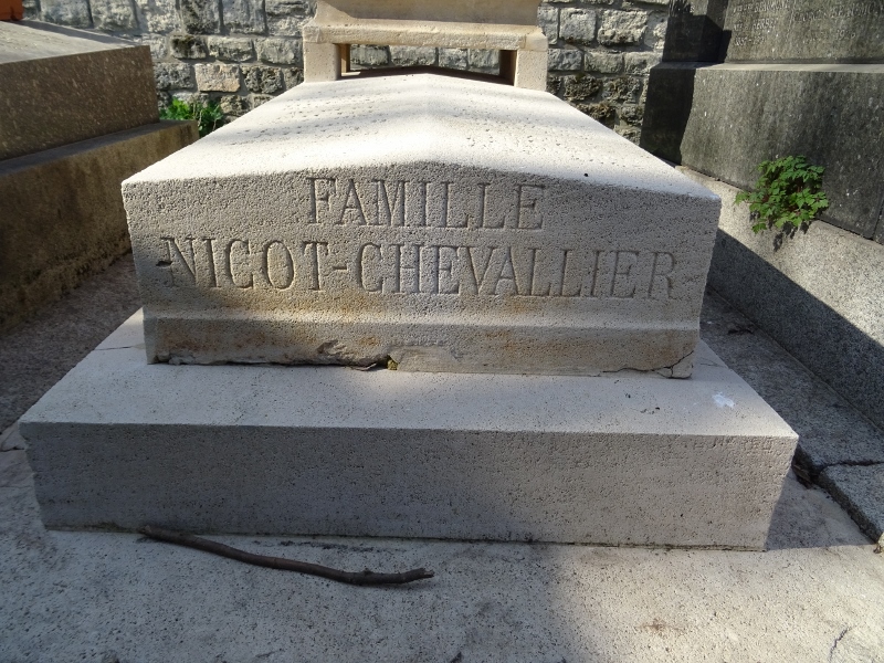 Cimetière du Père Lachaise - APPL - NICOT Claude (1925-2003)