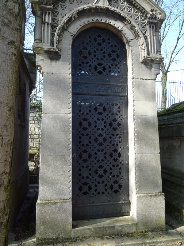 Cimetière du Père Lachaise - APPL - PILLE Saint Ange Gabriel Auguste ...